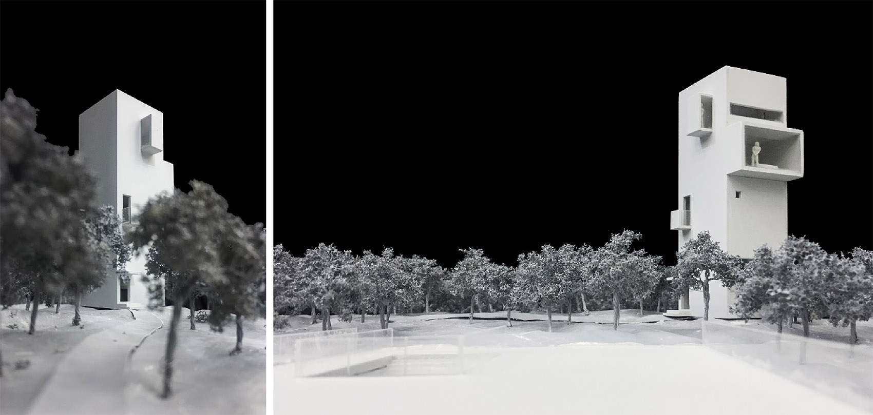 Cliff Café and Tower House by Trace Architecture Office (TAO) - 谷德设计网