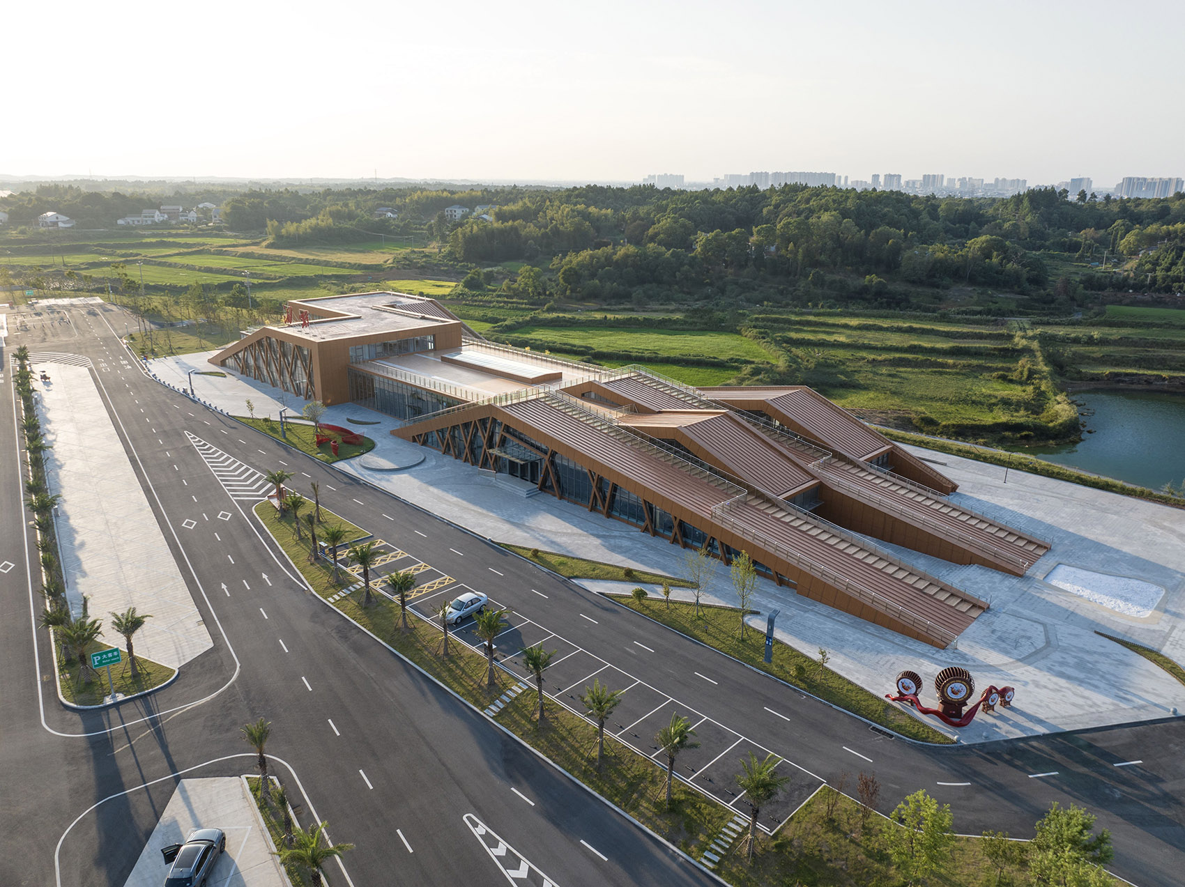 Miluo Highway Service Center, China by Hunan Provincial Communications ...
