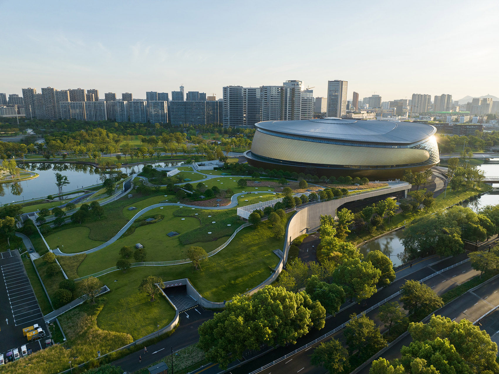 Asian Games Hybrid Stadium by Archi-Tectonics - 谷德设计网