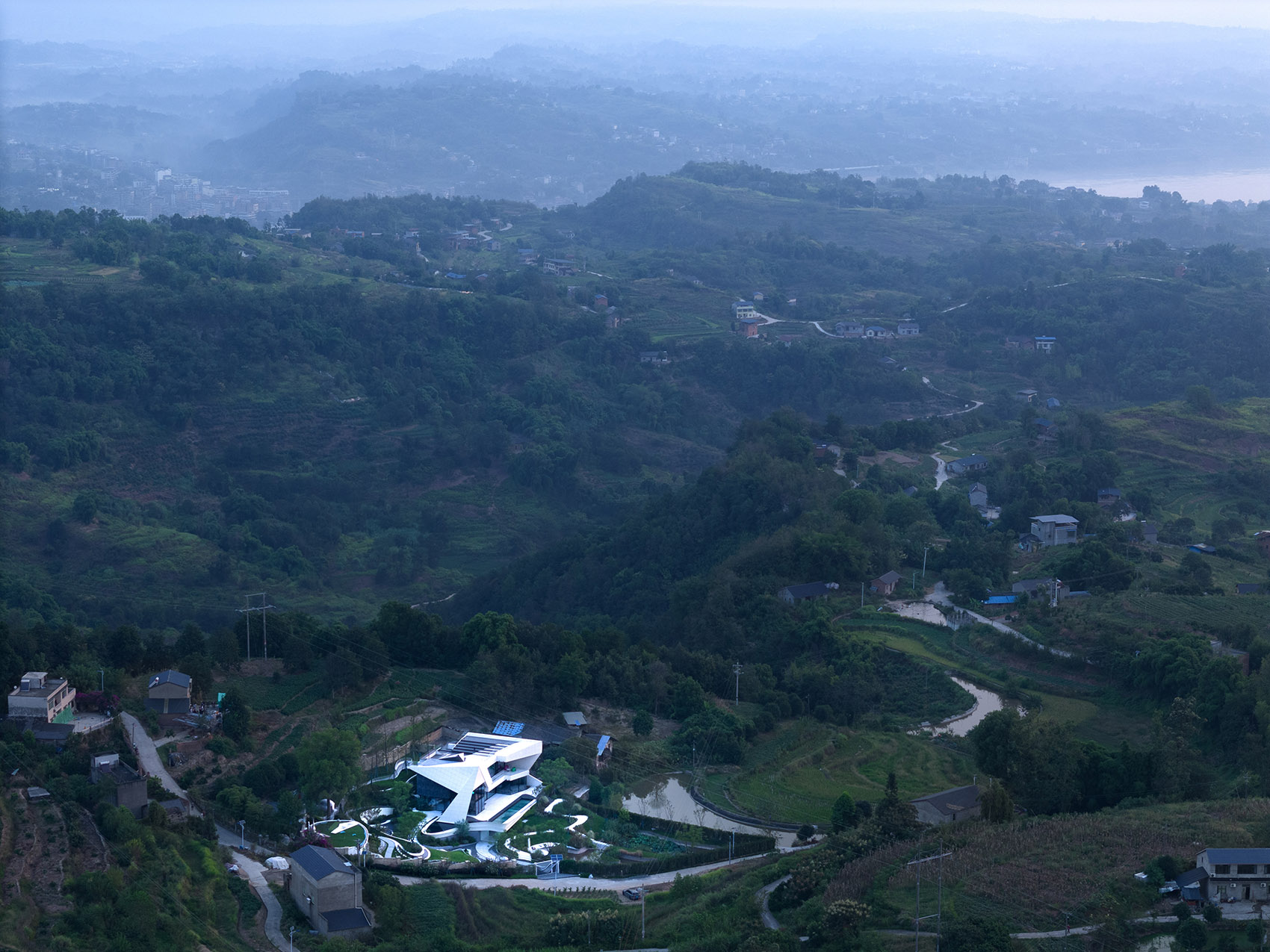 Thousand paper cranes House, China by GrandZ Build Architectural Office ...