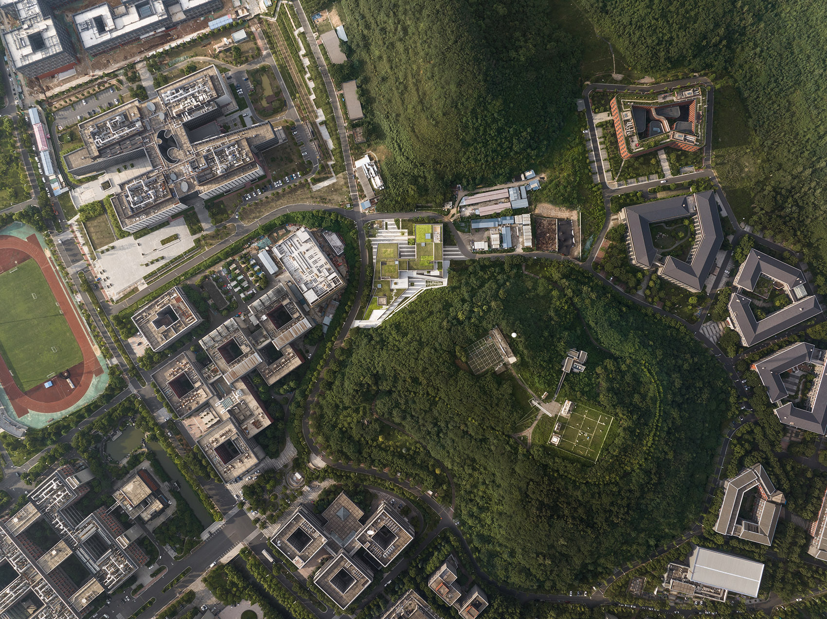 Xianlin research building, Nanjing university by Zhong Huaying studio ...