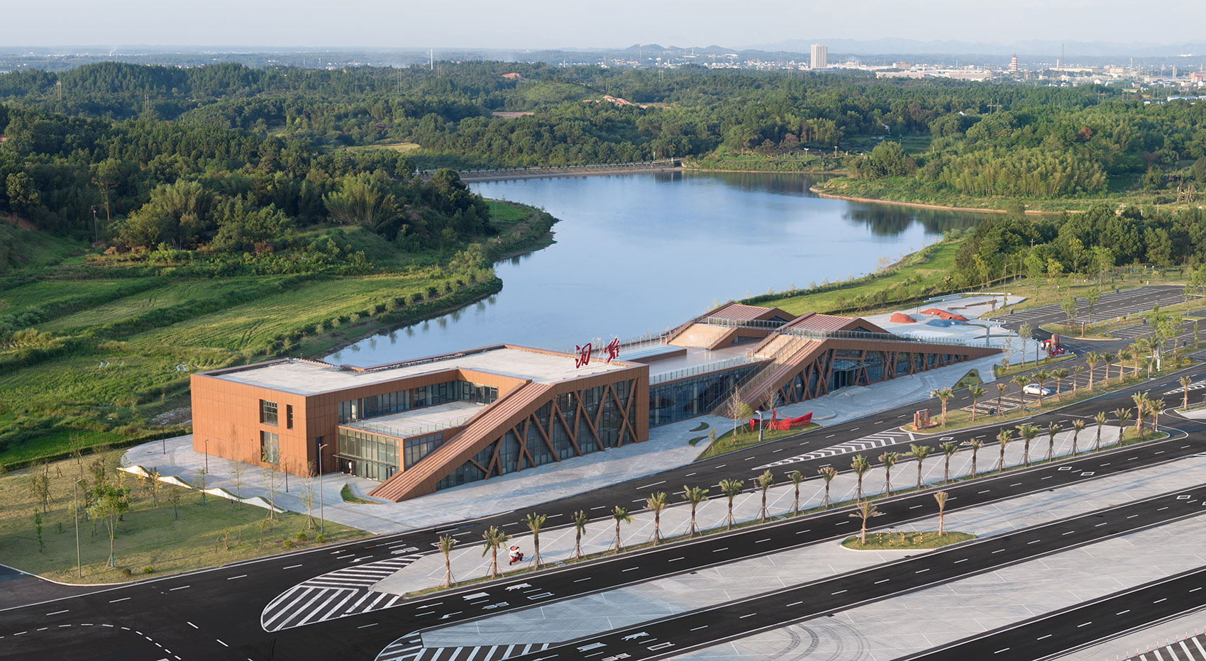 Miluo Highway Service Center, China by Hunan Provincial Communications ...