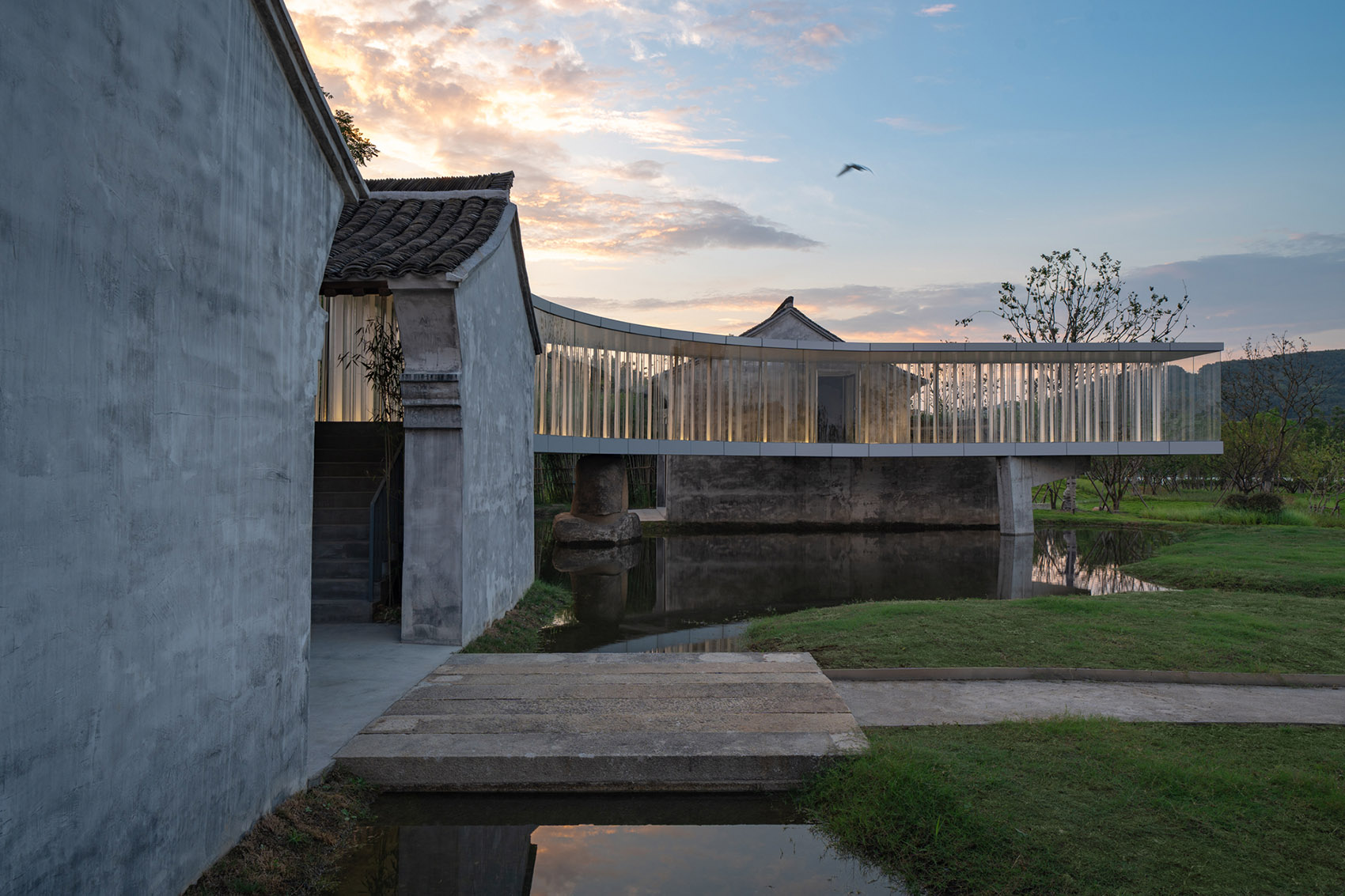 Lakeside Teahouse, China by Domain Architects - 谷德设计网