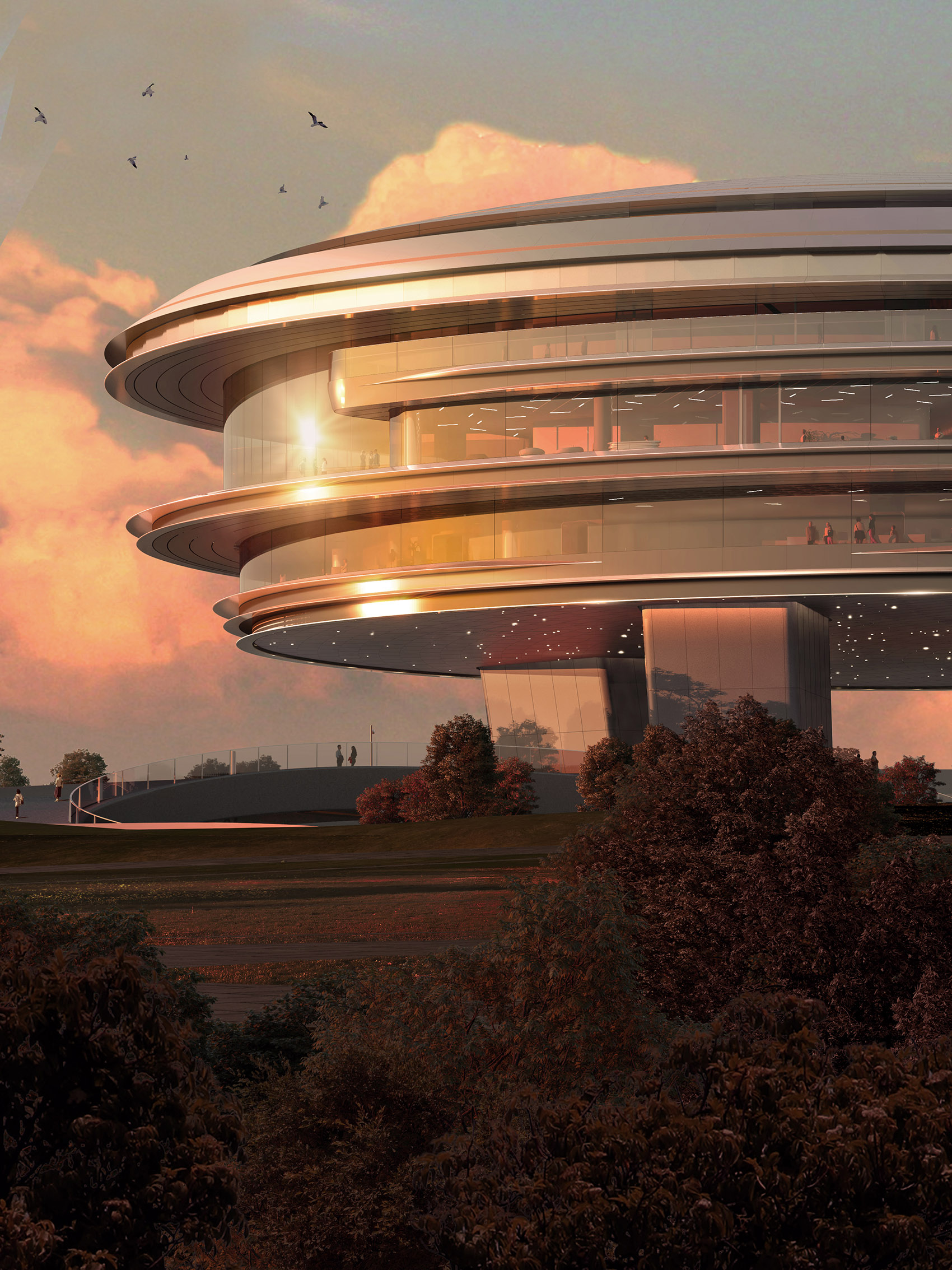 Tencent Shenzhen Headquarters, China by MAD - 谷德设计网