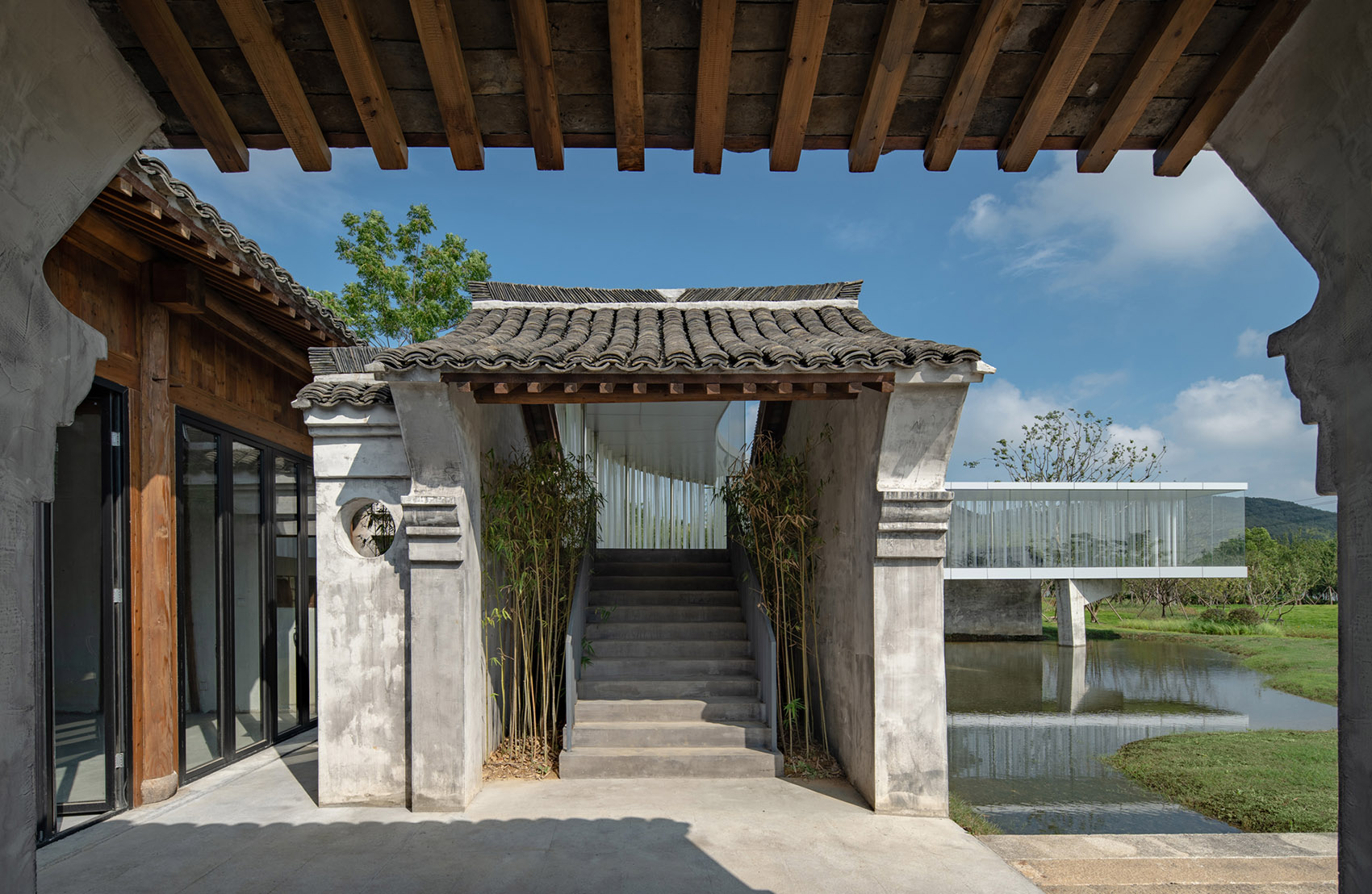 Lakeside Teahouse, China by Domain Architects - 谷德设计网