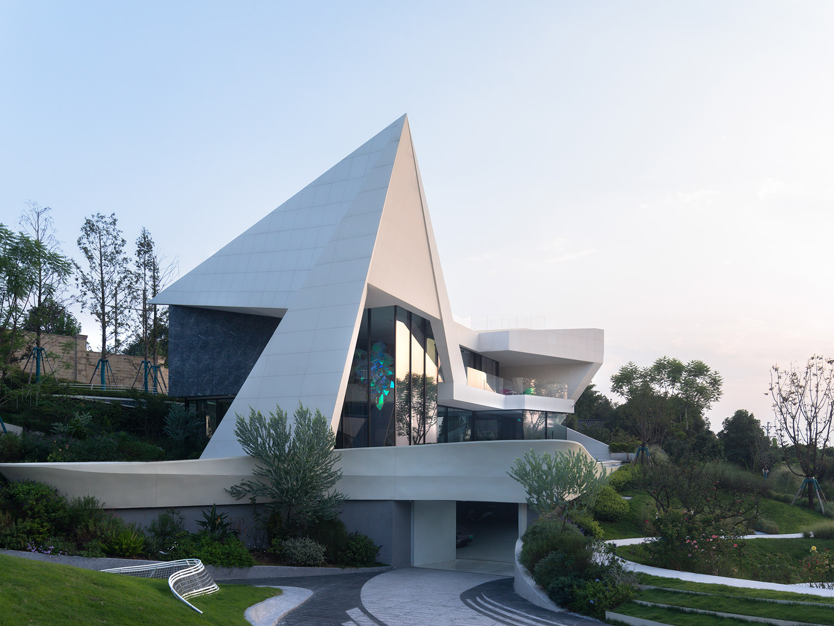 Thousand paper cranes House, China by GrandZ Build Architectural Office ...