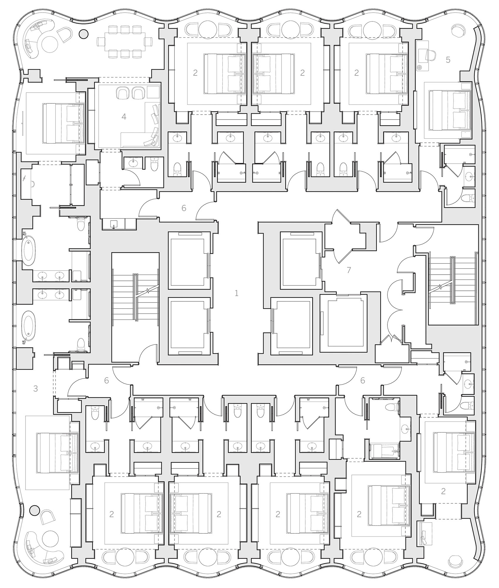 Pendry Manhattan West by SOM - 谷德设计网