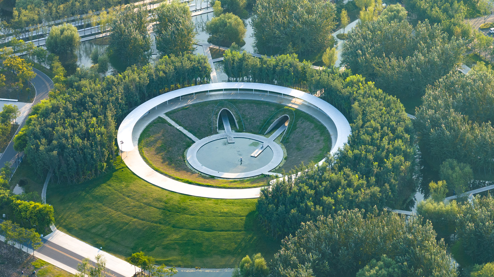 Zhoukou Huaiyang Fuxi Cultural Park by Turenscape - 谷德设计网