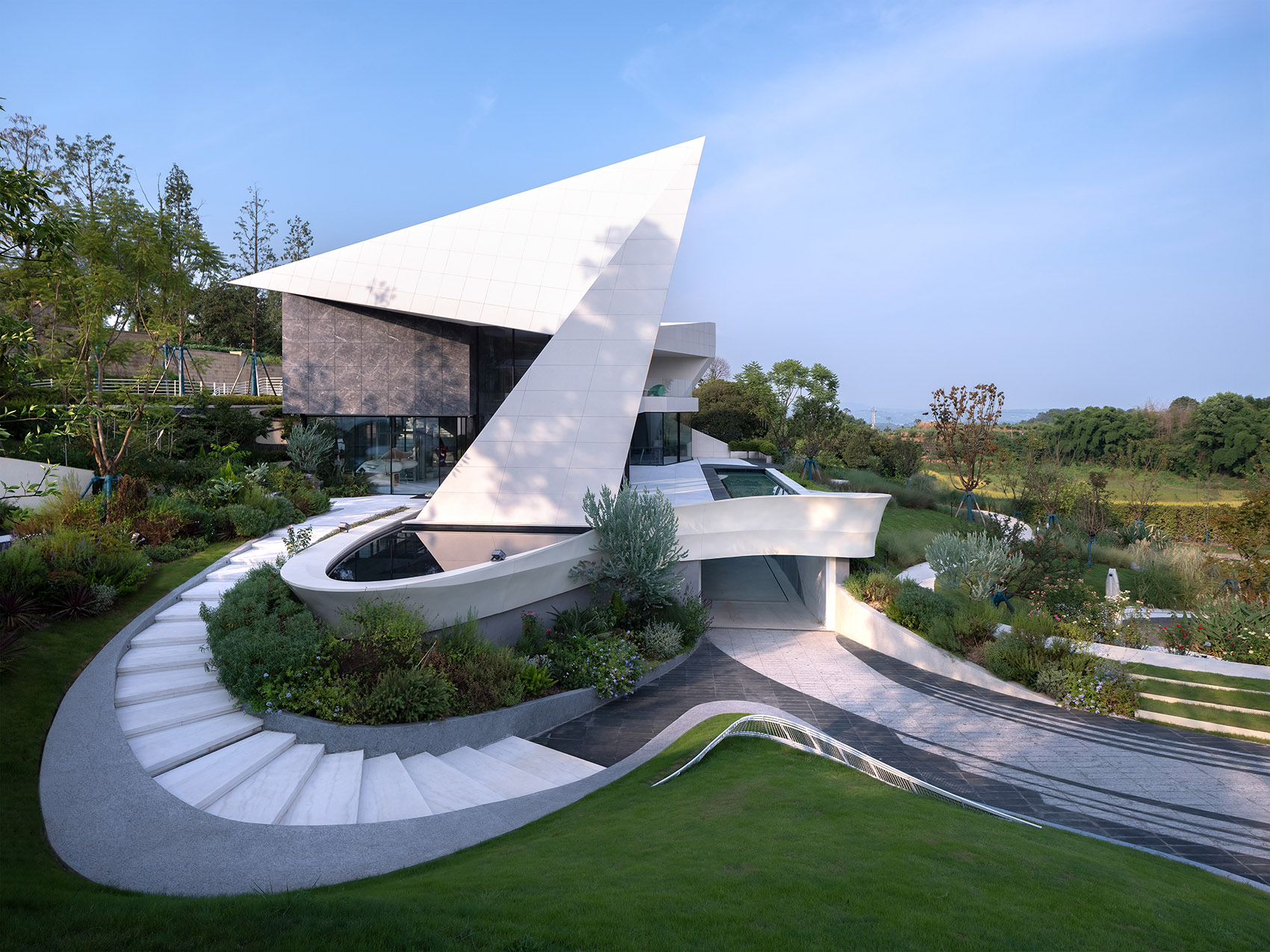 Thousand paper cranes House, China by GrandZ Build Architectural Office ...