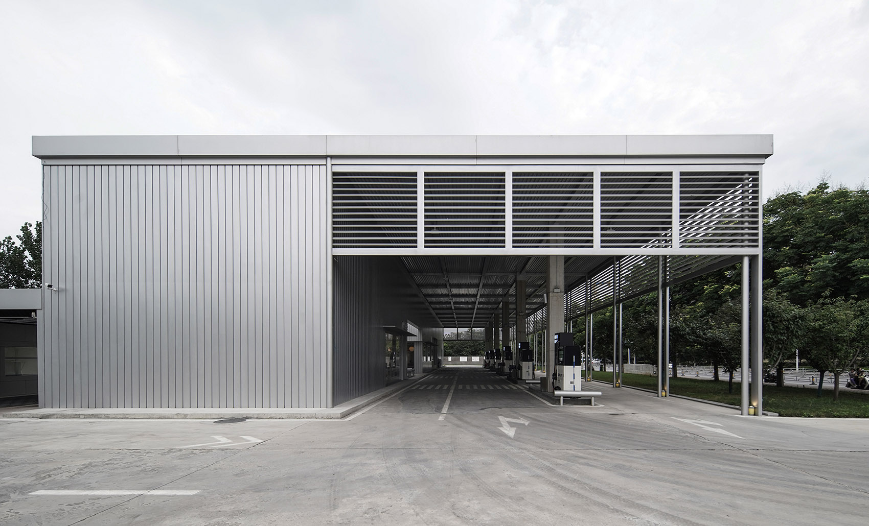 Yuda Petrol Station, China by Huizong Design and Research Office - 谷德设计网