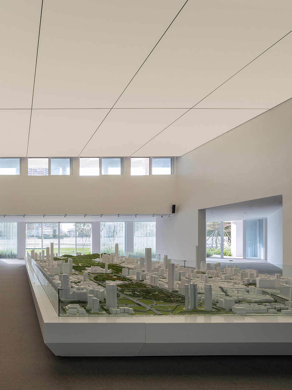 Shenzhen Central Park Construction Command Center, China by ATELIER XI ...