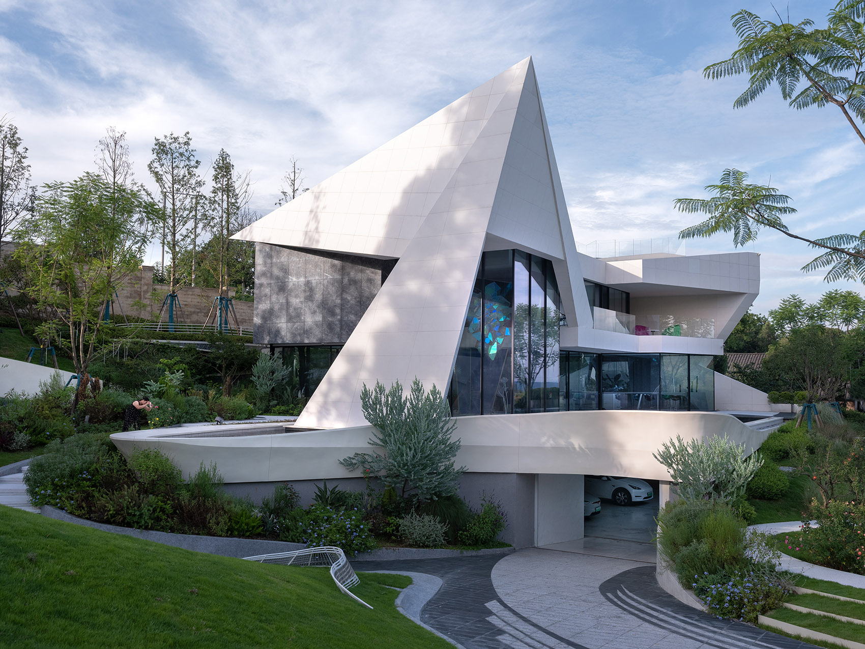 Thousand paper cranes House, China by GrandZ Build Architectural Office ...