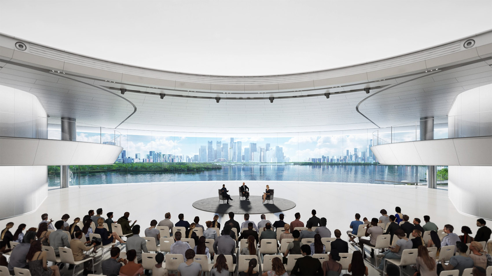 “漂浮”的腾讯总部：马岩松MAD深圳新作 - 谷德设计网