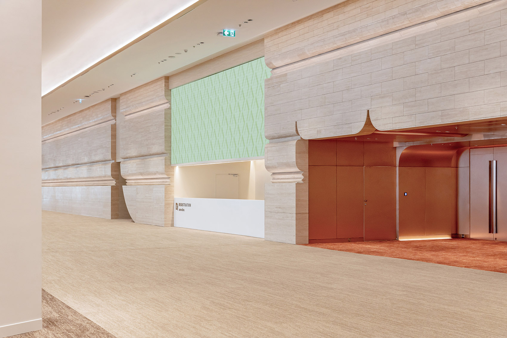 Interior of Queen Sirikit National Convention Centre (QSNCC) by Onion ...