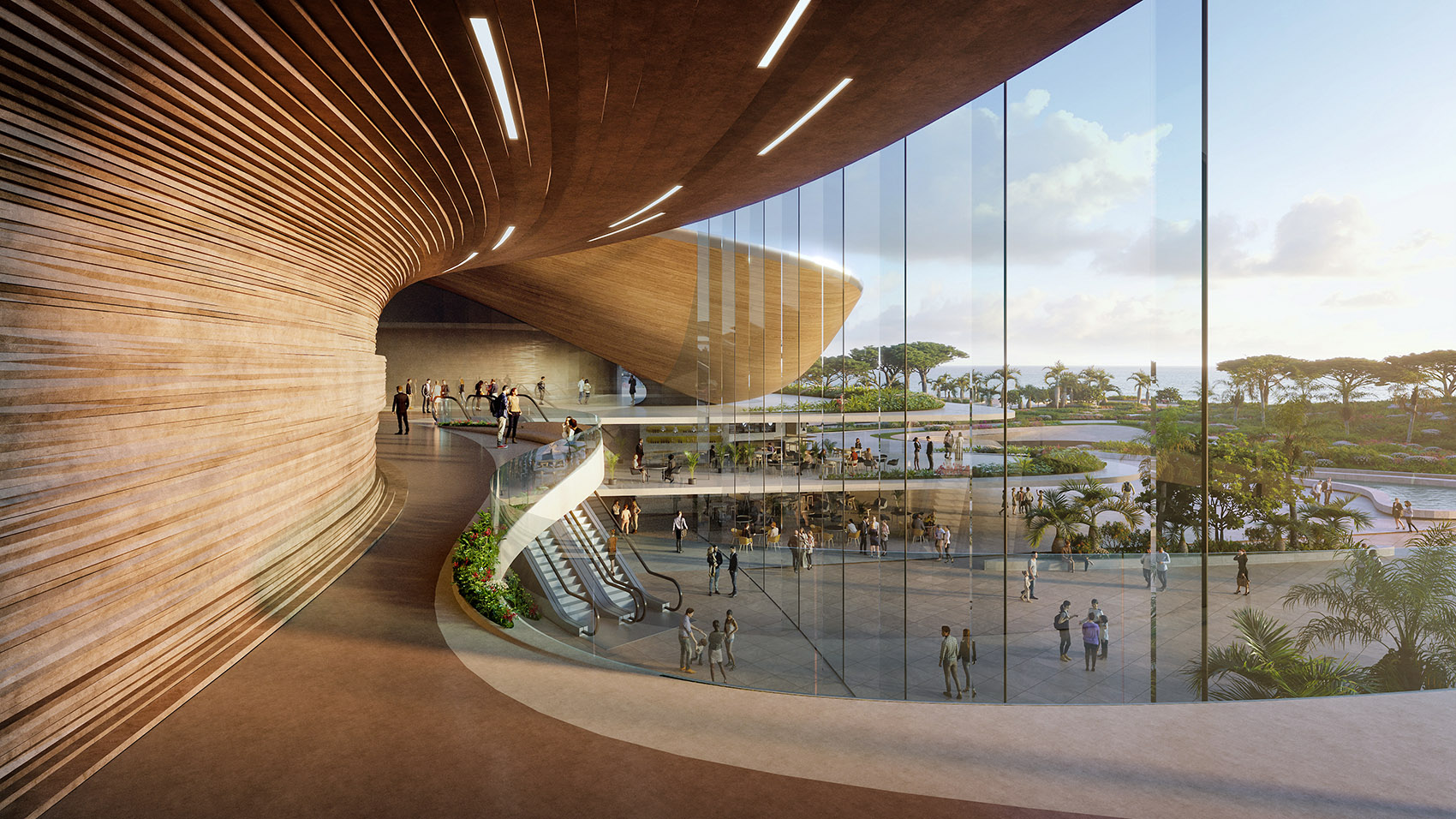 Sanya Cultural District by Zaha Hadid Architects - 谷德设计网