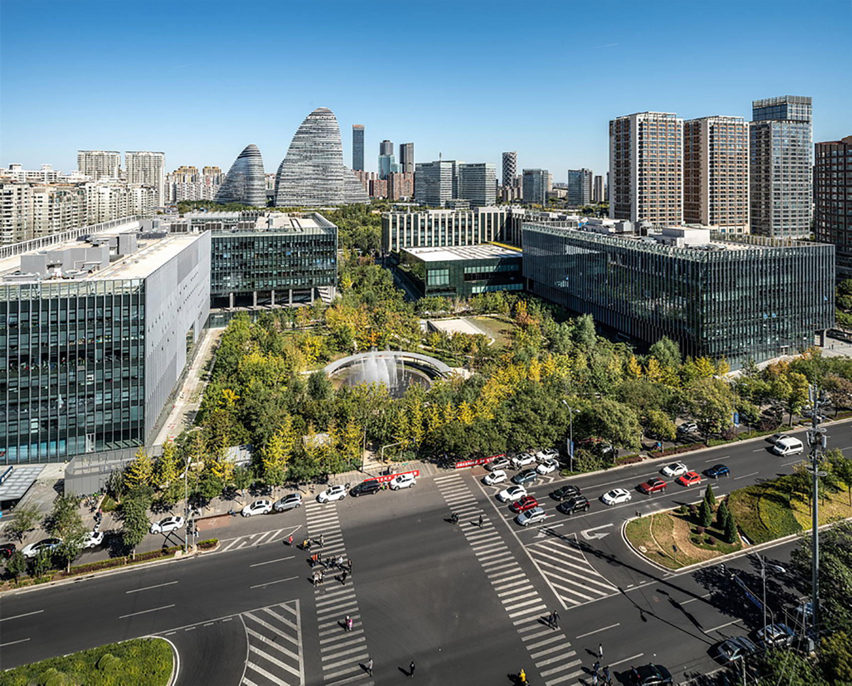 Landscape architecture design of Lei Shing Hong Center, Beijing by R-land Yuanshu Institute of ...