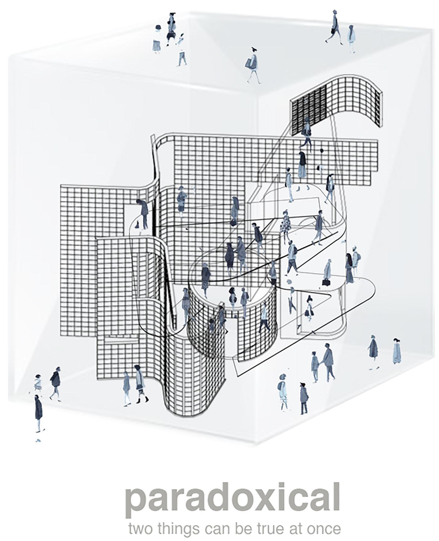 Paradoxical Spatial Installation by RAD+ar - 谷德设计网