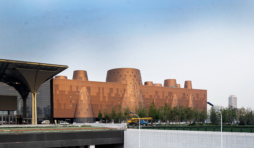 Binhai Science and Technology Museum by Tianjin Urban Planning Design ...