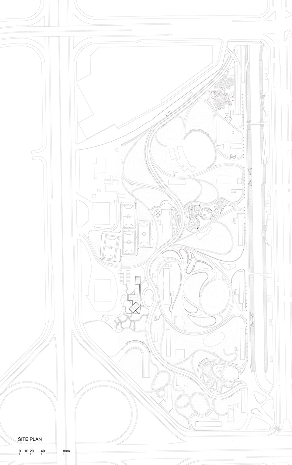 Shenzhen Central Park Construction Command Center, China by ATELIER XI ...