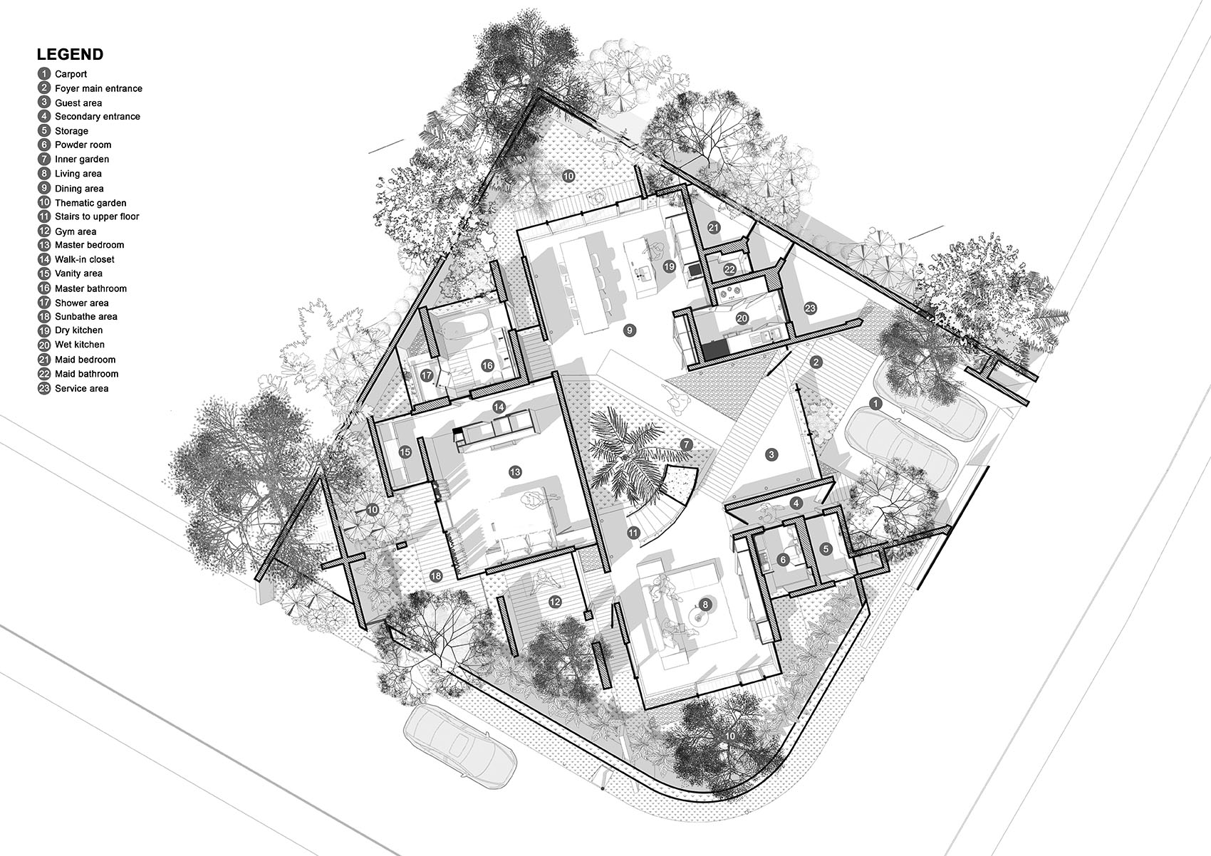 Bernaung House by RAD+ar - 谷德设计网