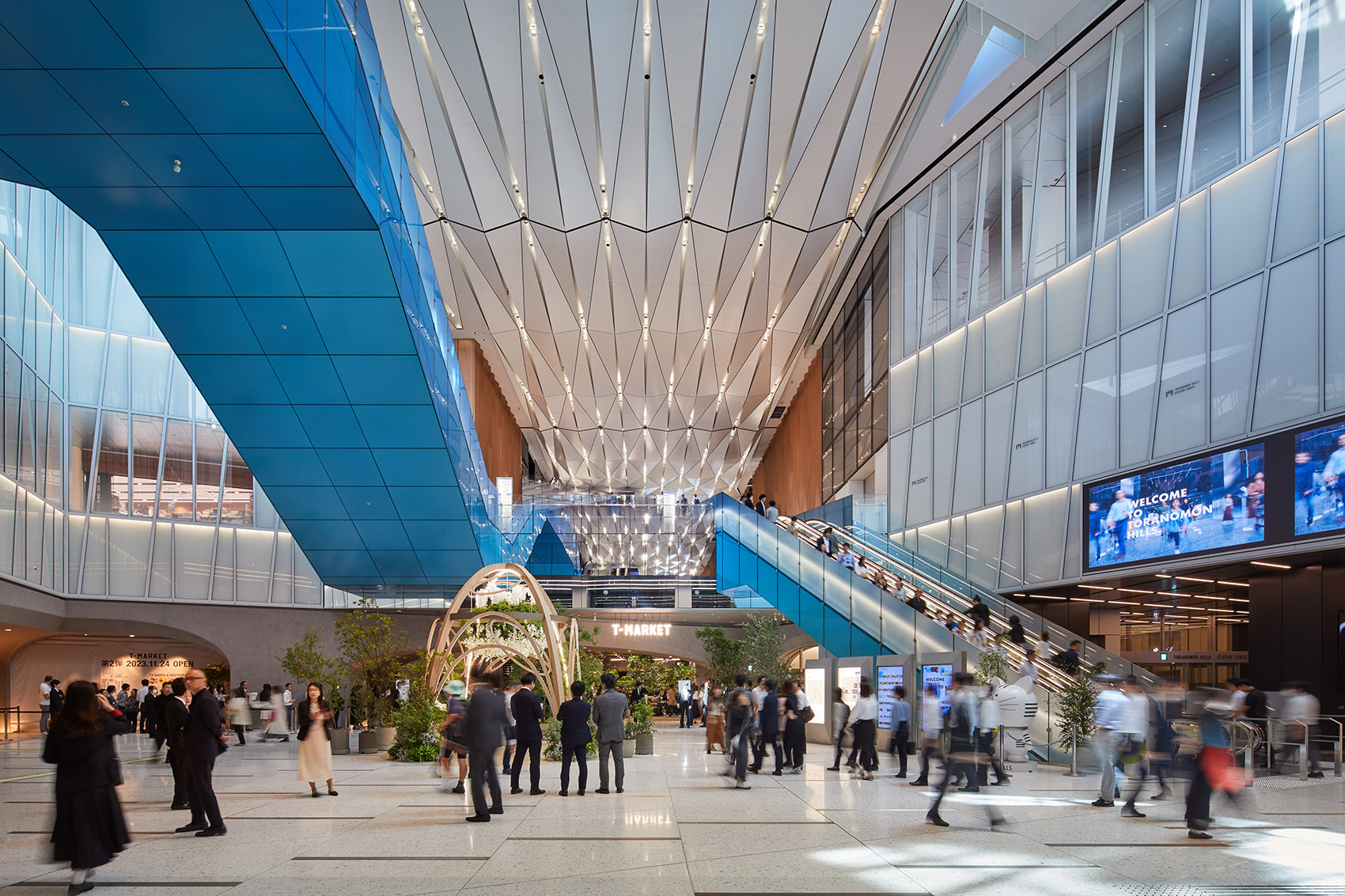 OMA/Shohei Shigematsu Announces The Completion Of Toranomon Hills ...