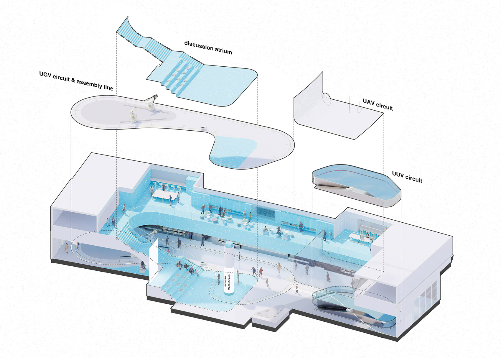 Red Bird Maker Space, HKUST(GZ) by reMIXstudio - 谷德设计网