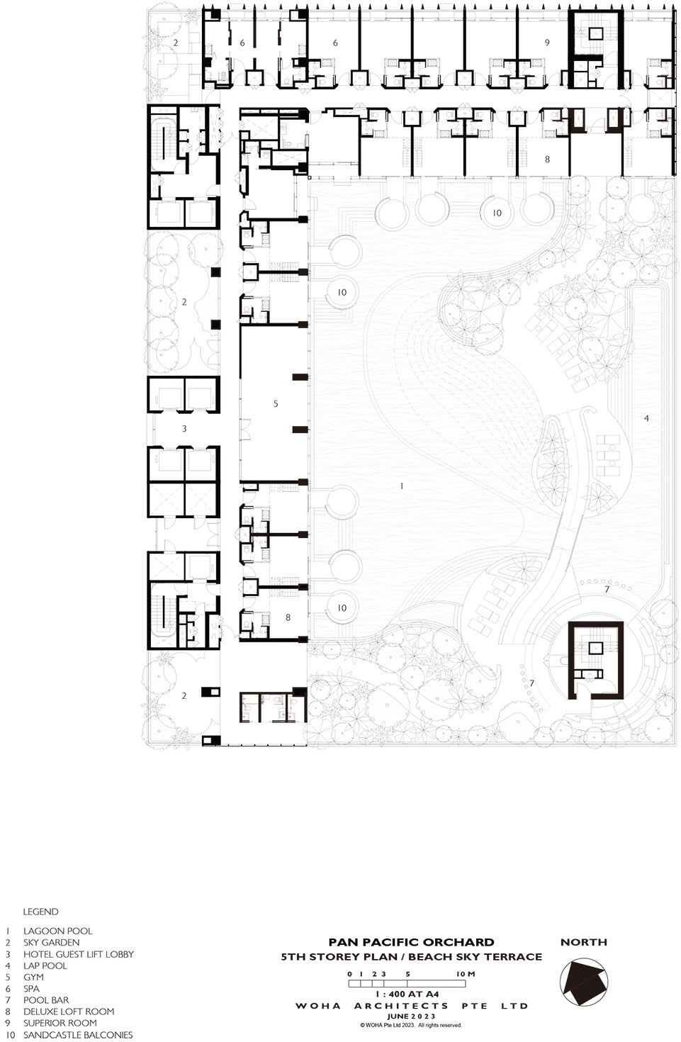 Pan Pacific Orchard by WOHA - 谷德设计网