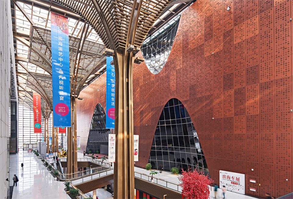 Binhai Science and Technology Museum by Tianjin Urban Planning Design ...