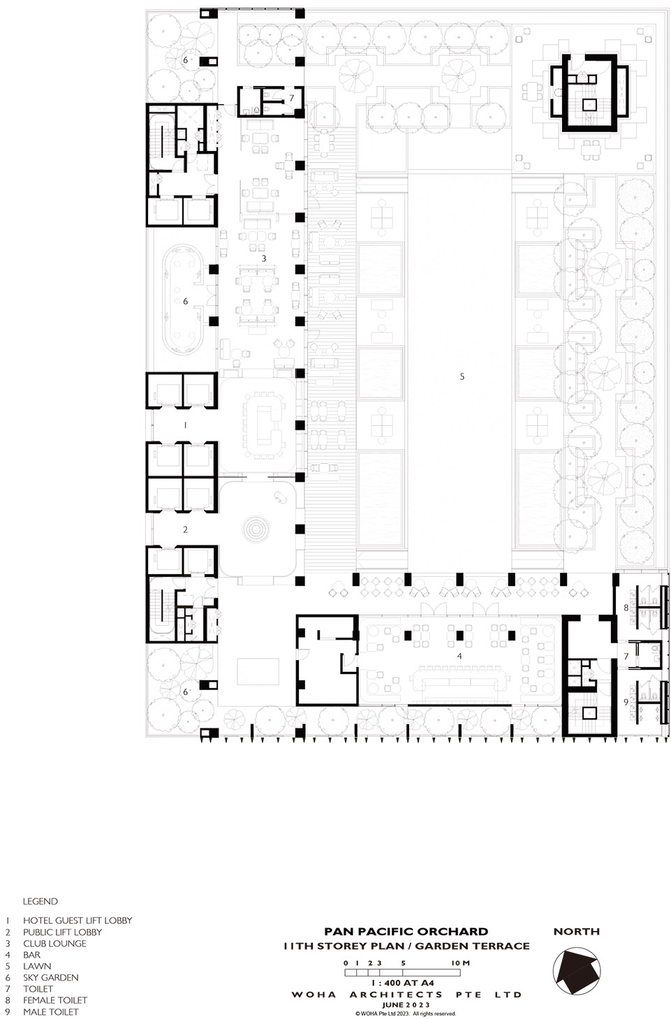 Pan Pacific Orchard by WOHA - 谷德设计网