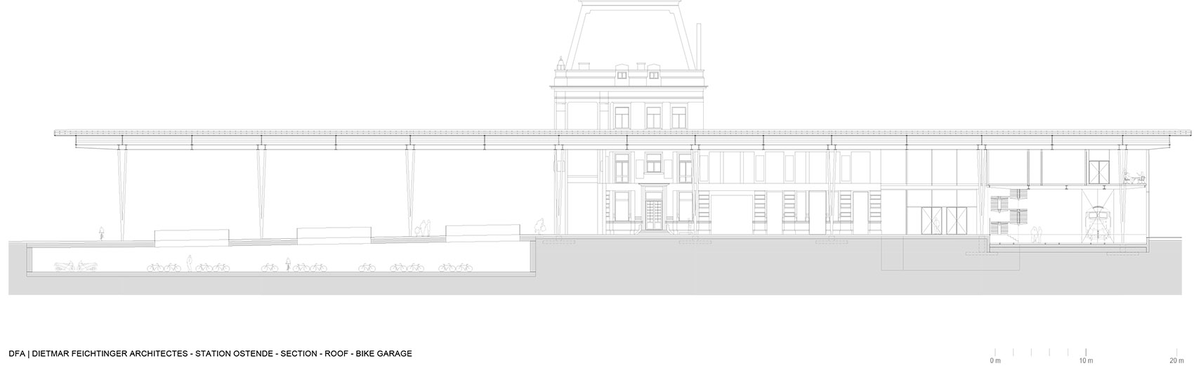 Oostende Station by Dietmar Feichtinger Architectes - 谷德设计网