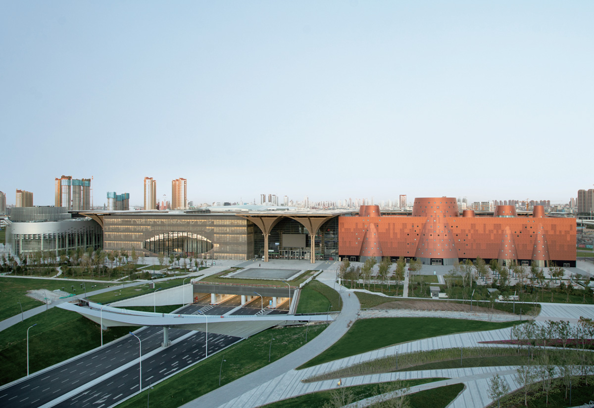 Binhai Science and Technology Museum by Tianjin Urban Planning Design ...