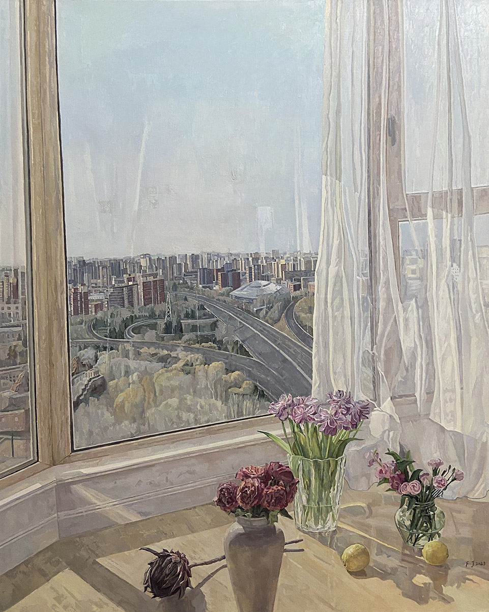 Oil paintings by Feng Jing - 谷德设计网