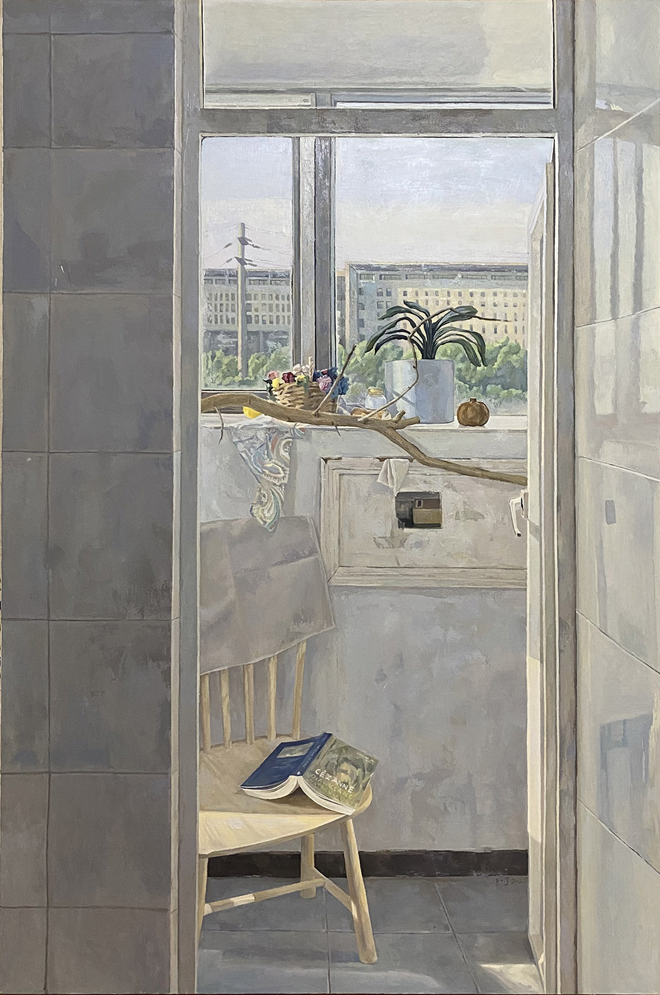 Oil paintings by Feng Jing - 谷德设计网