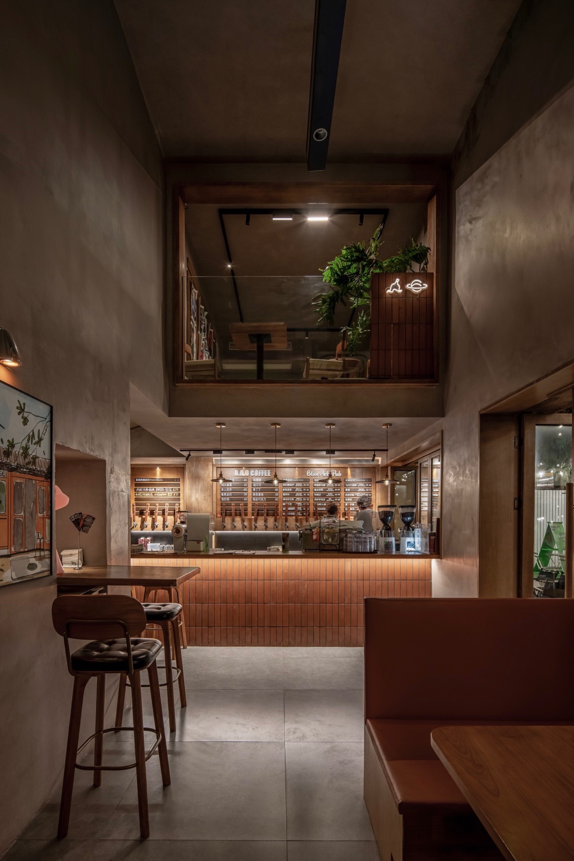 Blue Ark Cheongpyeongraku Tavern & DAO Café by DAGA Architects - 谷德设计网