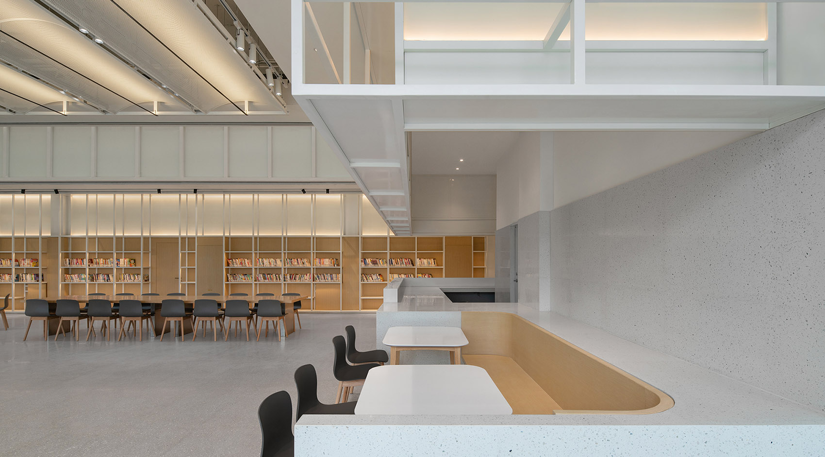 Capital Heyuan · Pinggu Rental Housing Community Library by y.ad studio - 谷德设计网