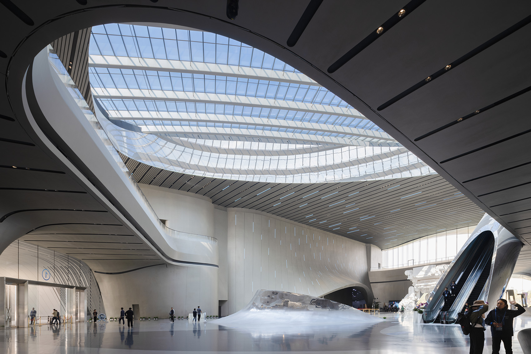 Chengdu Science Fiction Museum by Zaha Hadid Architects was officially ...