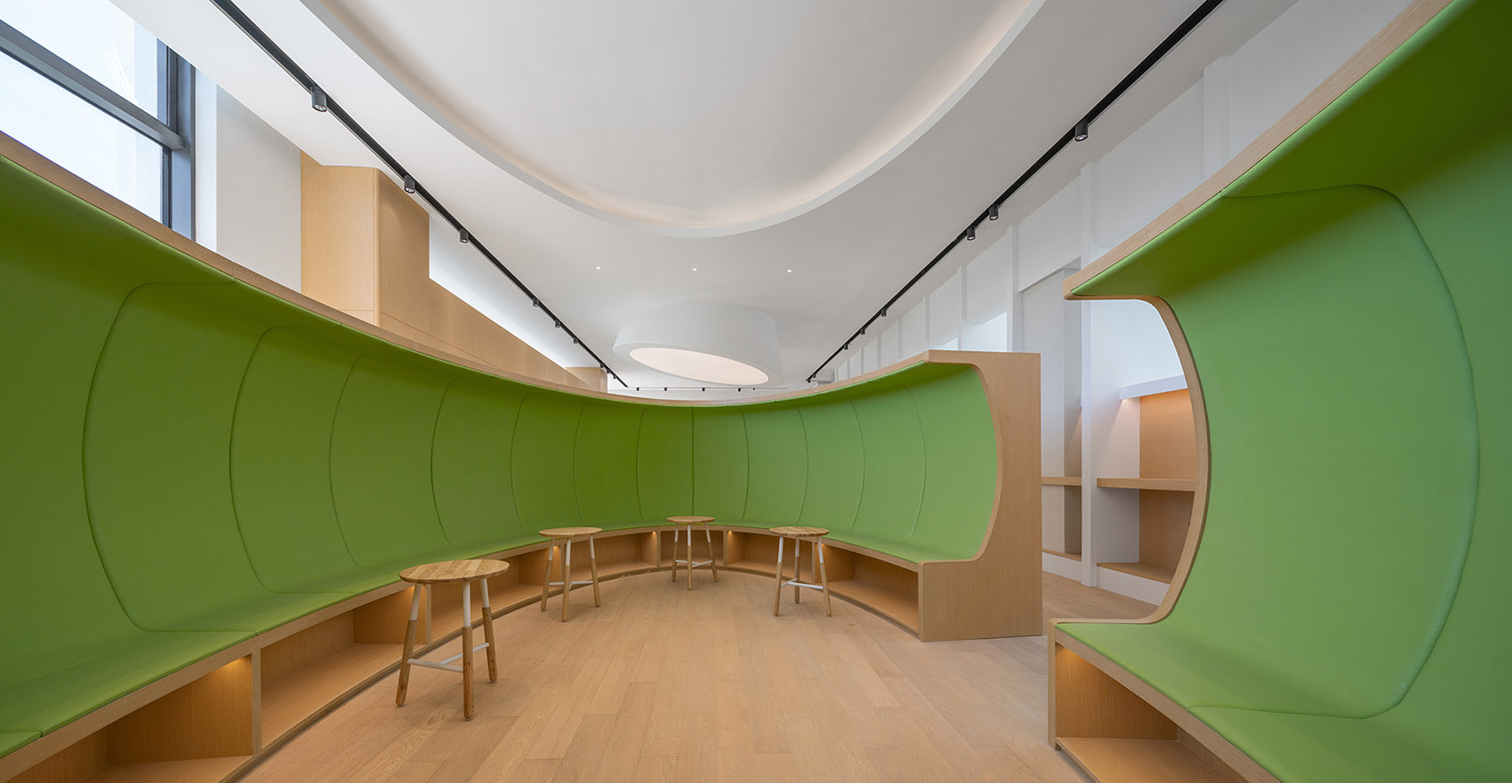 Capital Heyuan · Pinggu Rental Housing Community Library by y.ad studio ...