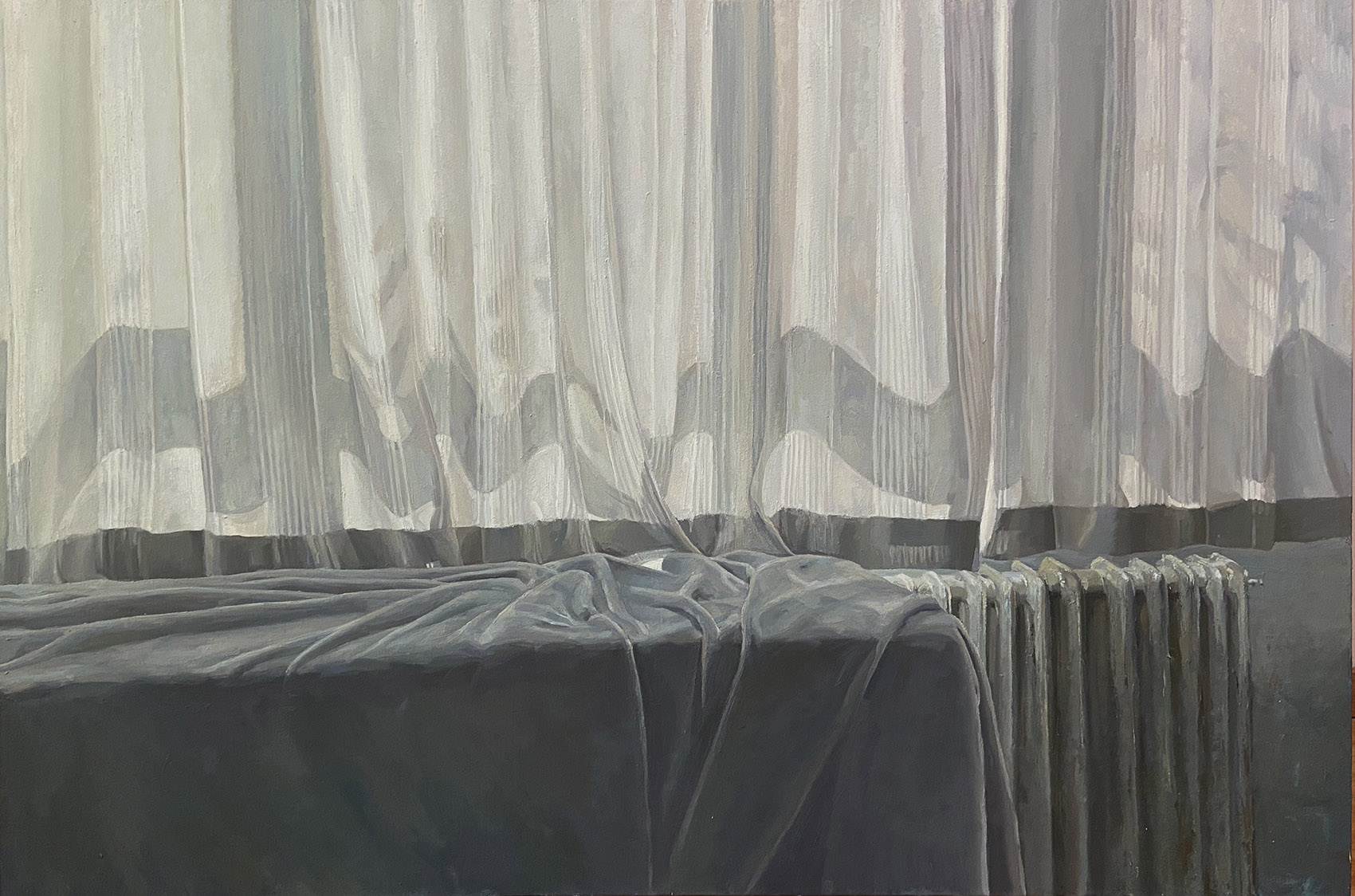 Oil paintings by Feng Jing - 谷德设计网