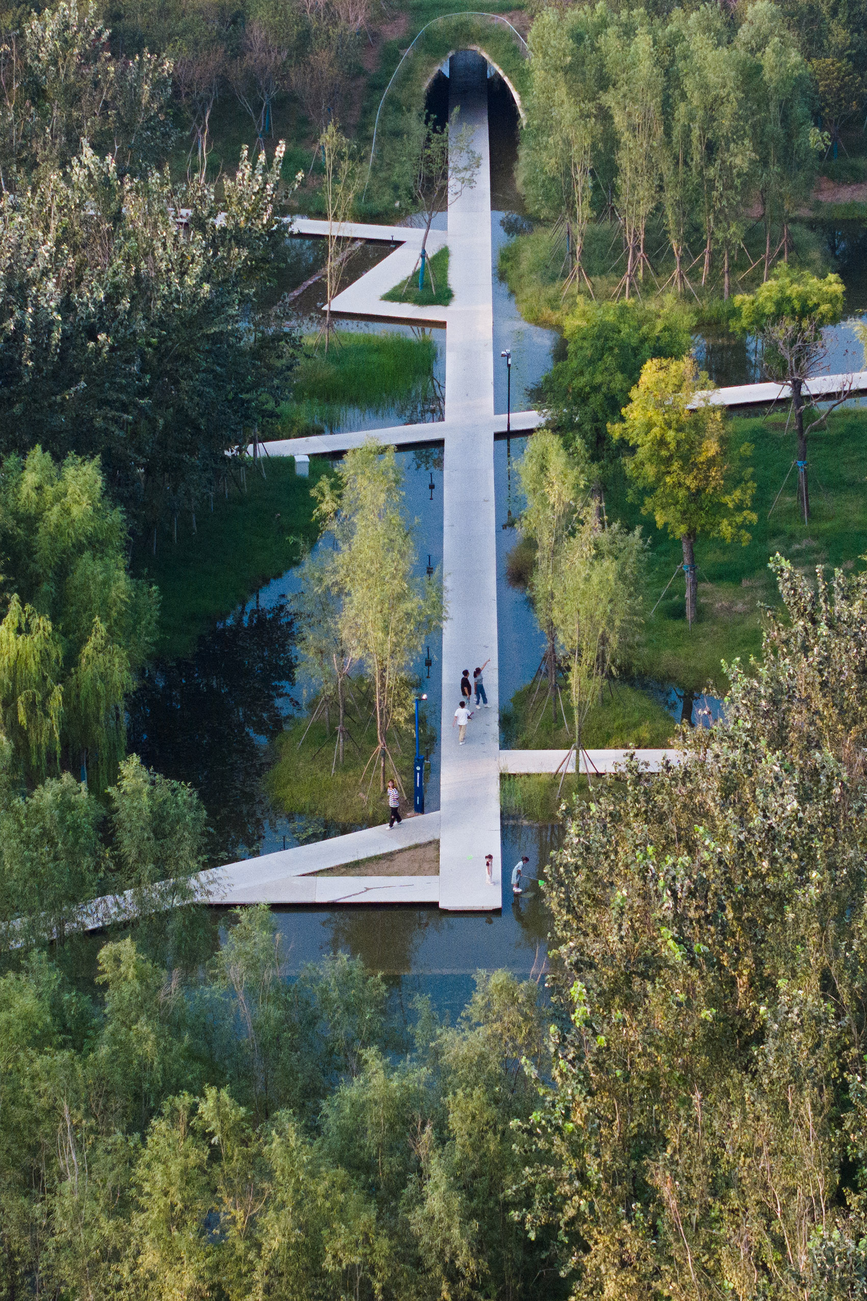 Zhoukou Huaiyang Fuxi Cultural Park by Turenscape - 谷德设计网