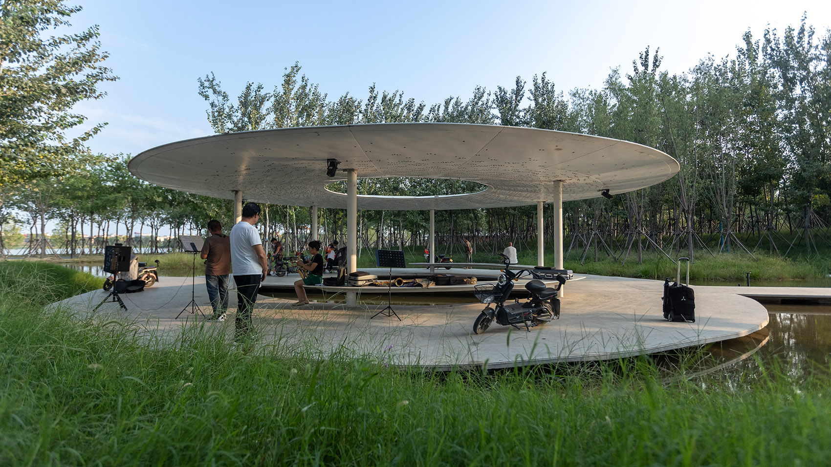 Zhoukou Huaiyang Fuxi Cultural Park by Turenscape - 谷德设计网