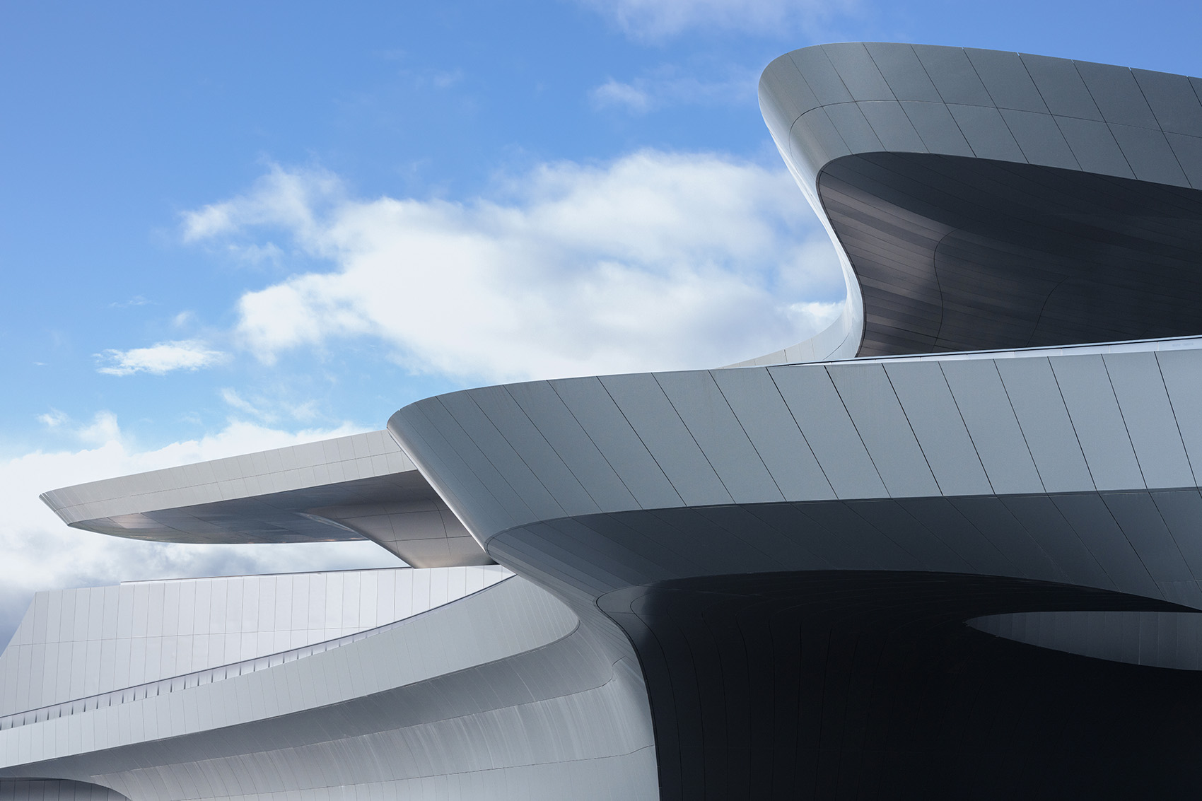 Chengdu Science Fiction Museum by Zaha Hadid Architects was officially ...