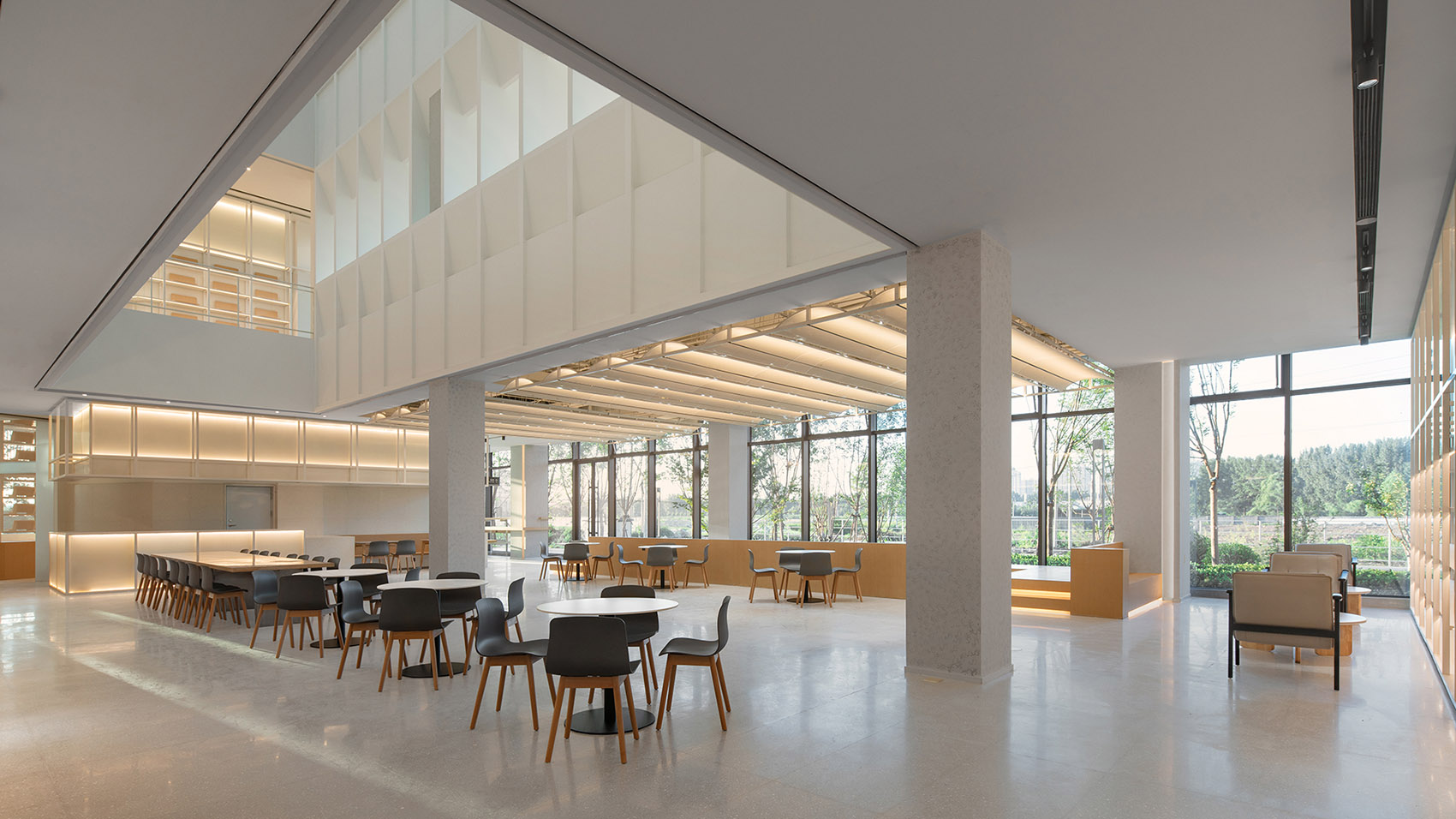 Capital Heyuan · Pinggu Rental Housing Community Library by y.ad studio ...