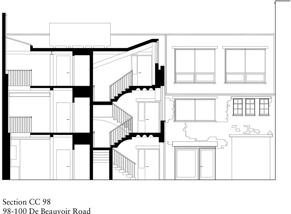 98–100 De Beauvoir Road by Henley Halebrown - 谷德设计网