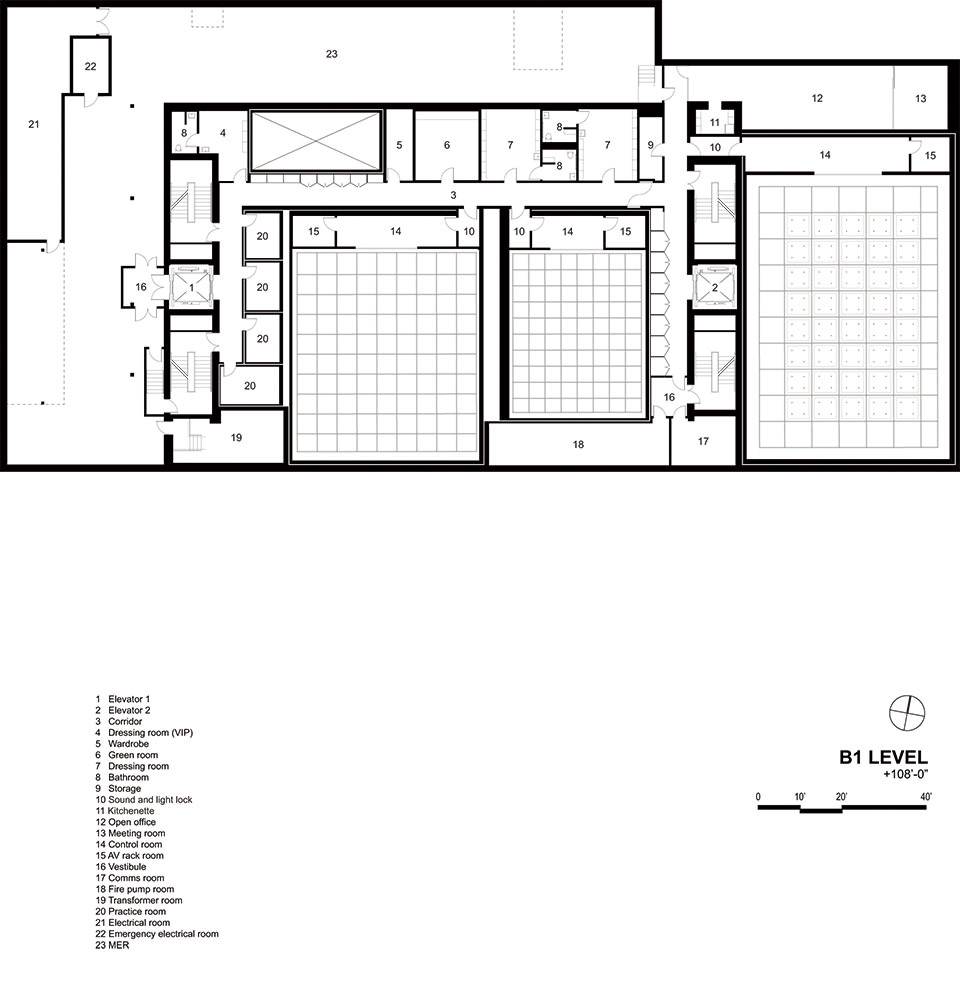 The Lindemann Performing Arts Center by REX - 谷德设计网
