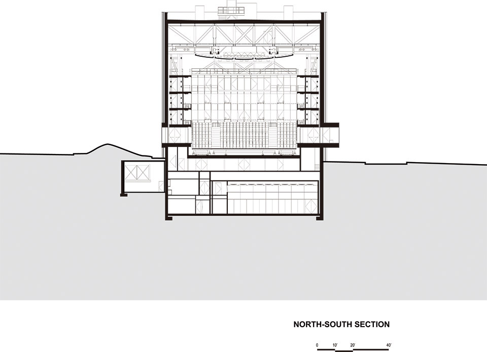 The Lindemann Performing Arts Center by REX - 谷德设计网