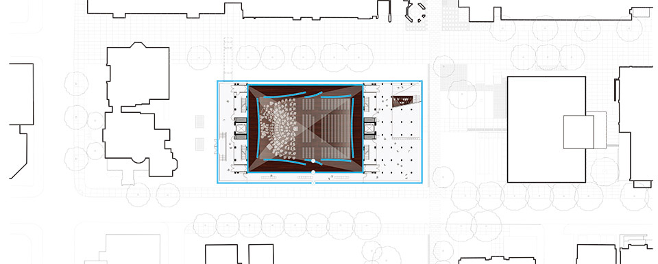 The Lindemann Performing Arts Center by REX - 谷德设计网
