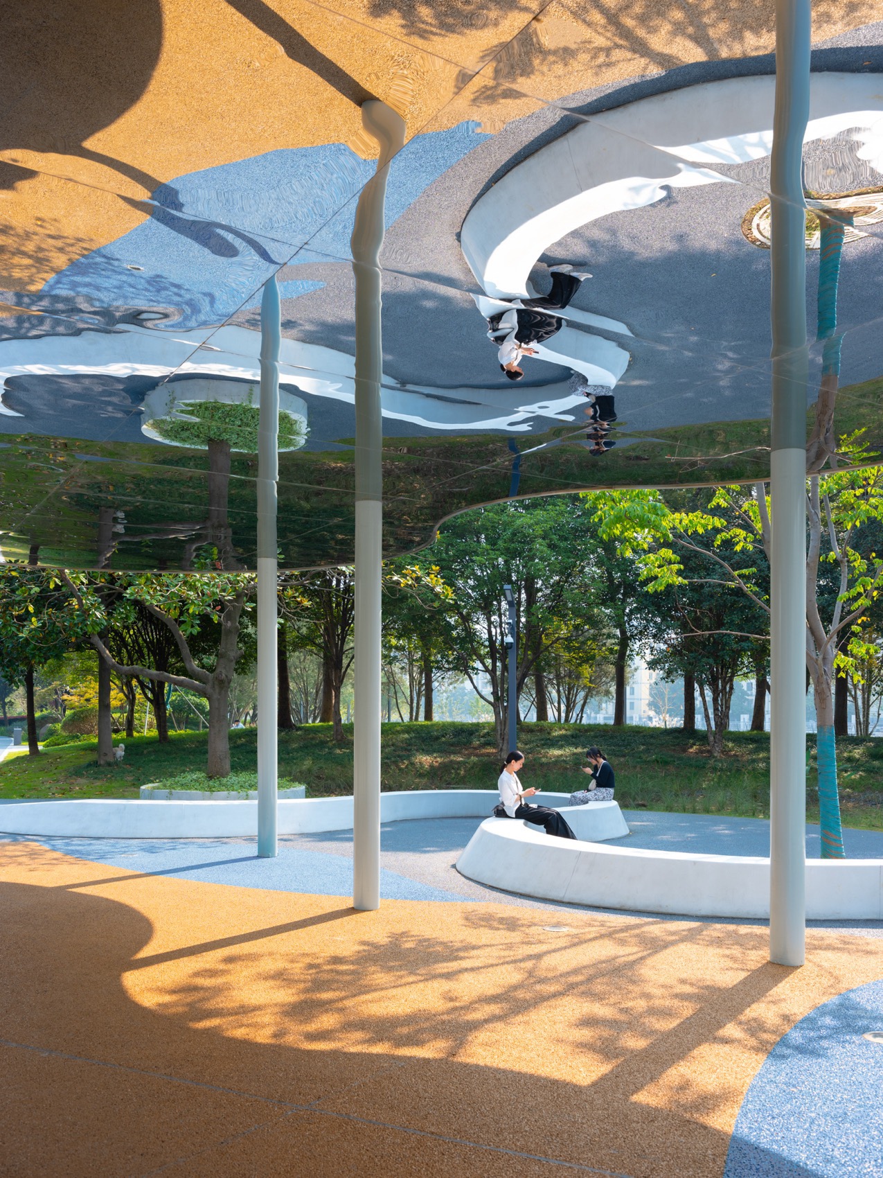 Kunshan Riverside Park by Beijing BLDJ Landscape Architecture Institute ...