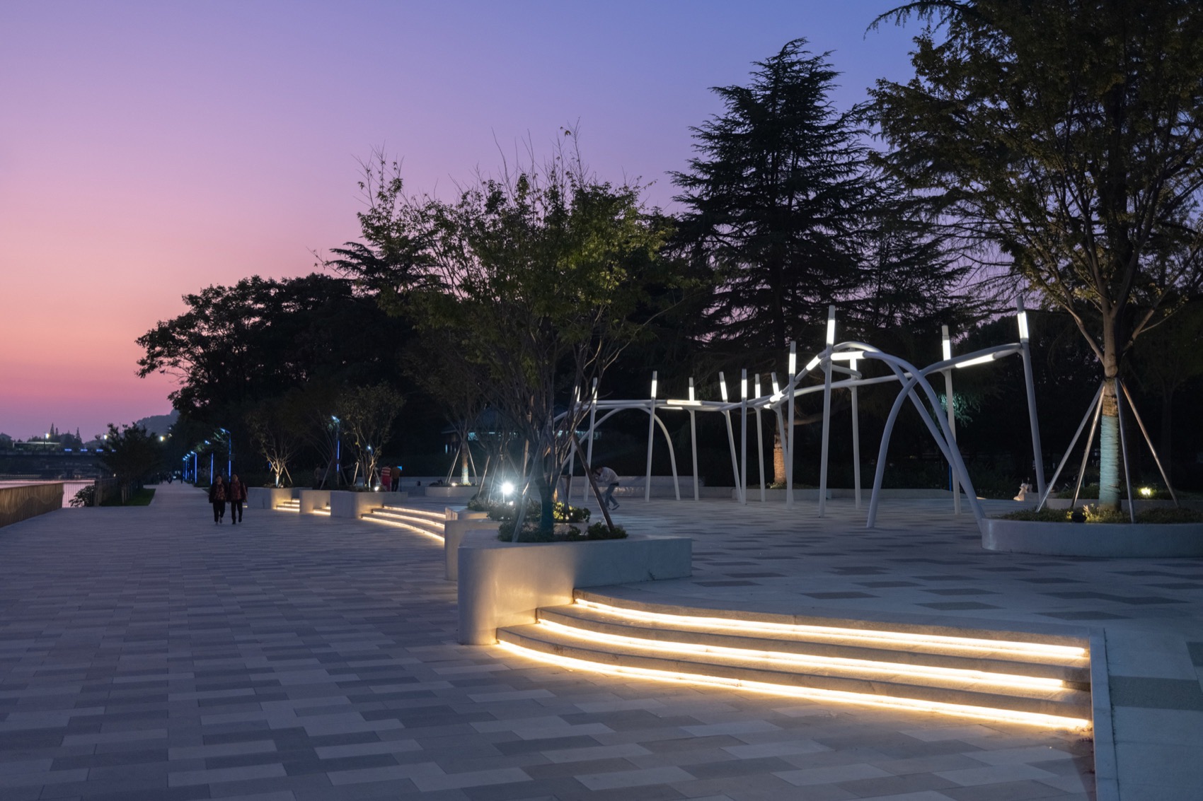 Kunshan Riverside Park by Beijing BLDJ Landscape Architecture Institute ...
