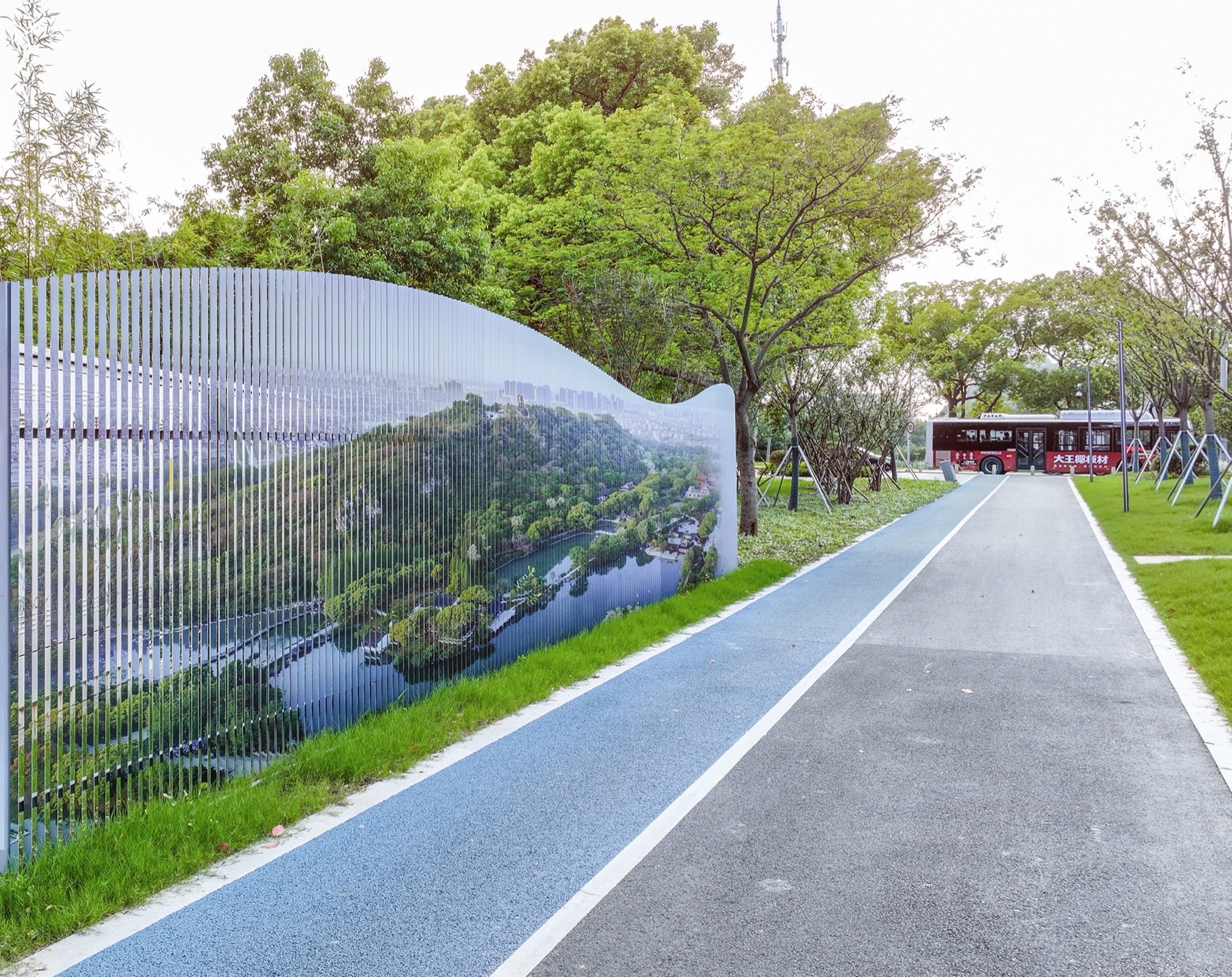 Kunshan Riverside Park by Beijing BLDJ Landscape Architecture Institute ...