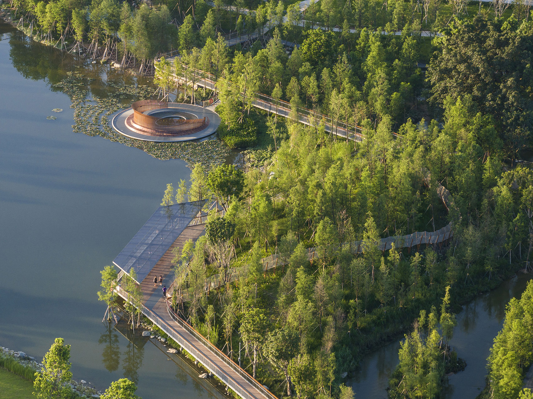 Dongguan Central Park, China by HOPE DESIGN - 谷德设计网